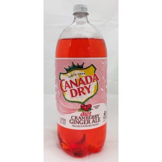 Canada Dry Diet Cranberry Ginger Ale 2 Liter, 4,99