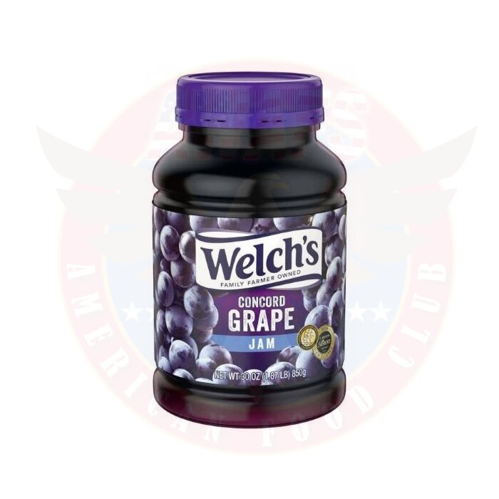 Welch's Concord Grape Jam 30oz, 8,59
